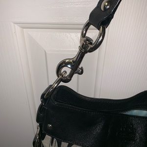 Coach | Bags | Coach Black And Gray Classic C Pattern | Poshmark